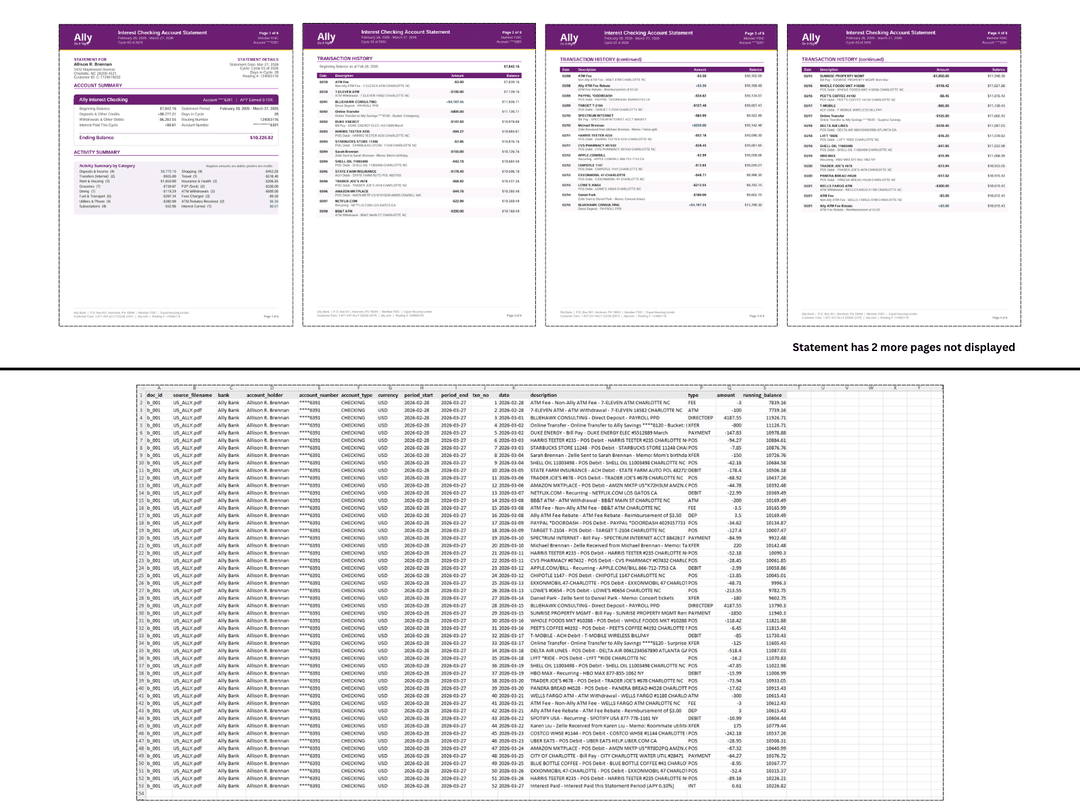 Free OCR to Excel: Receipts, Bank Statements & Invoices | ScanToExcel