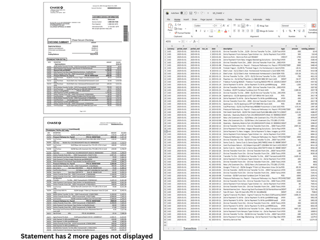 Free Bank Statement to Excel Converter | Convert PDF Statements to ...