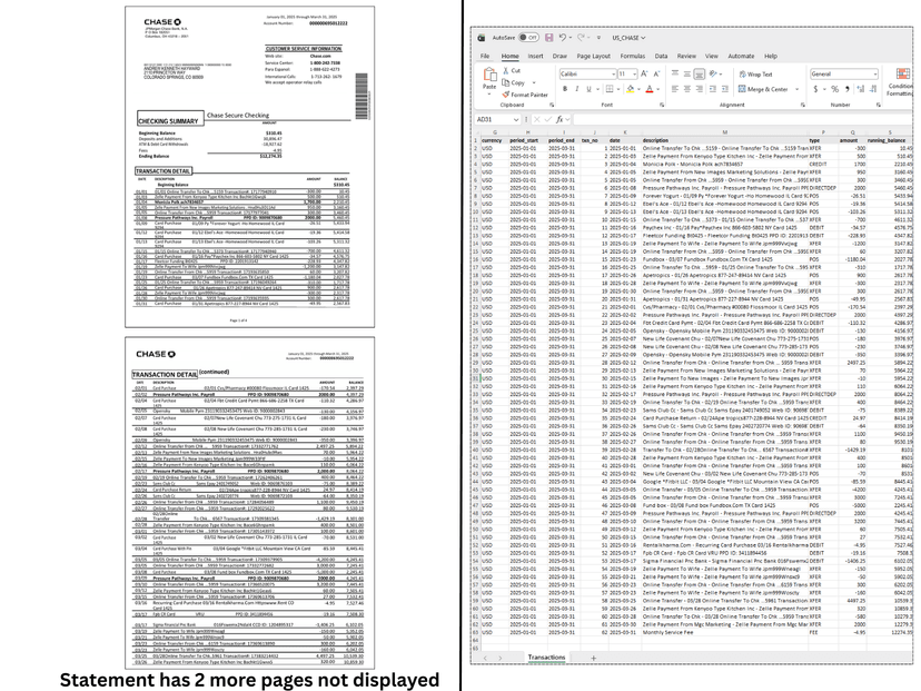 Free Bank Statement to Excel Converter | Convert PDF Statements to ...